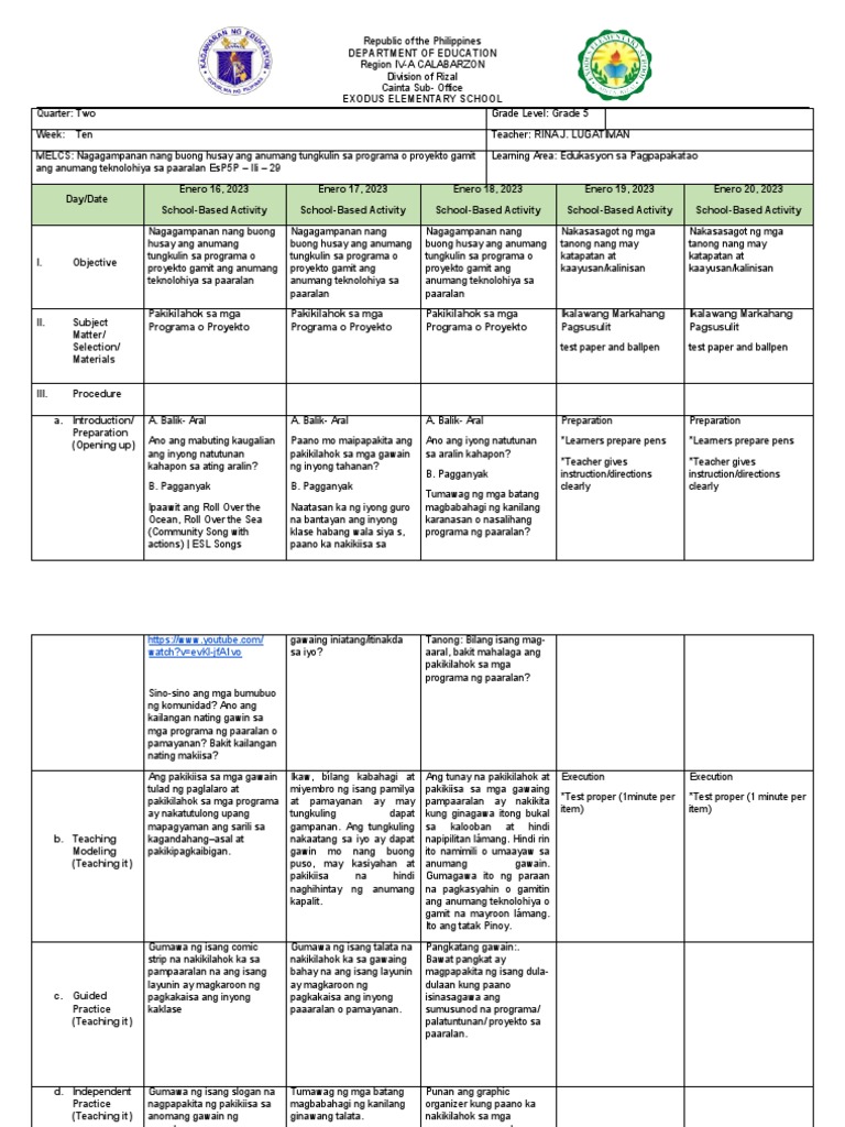 Q2 Wlp Esp5 Week10 Pdf