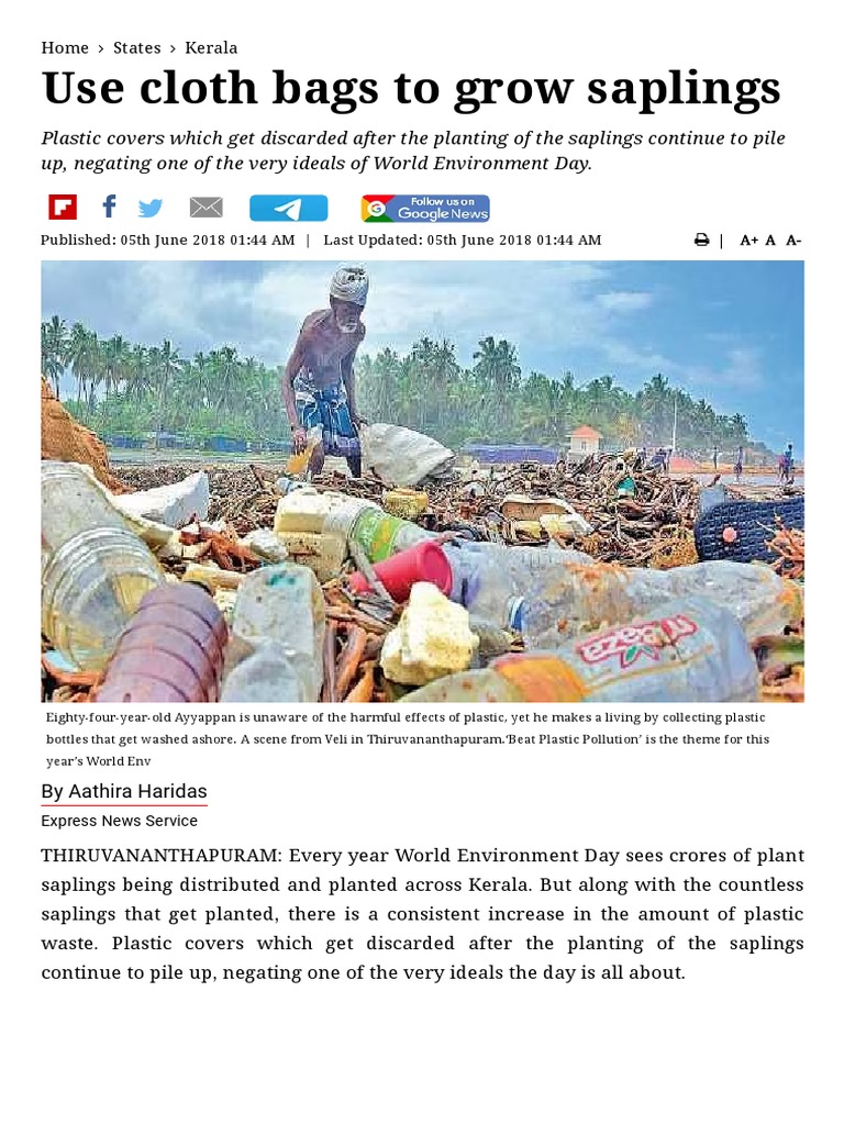 New Paper Article | PDF | Natural Environment | Nature