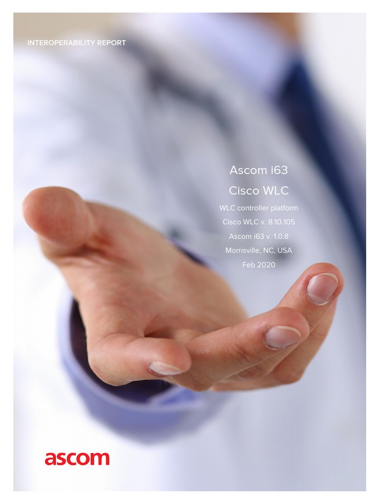 Ascom Interoperability On Cisco WLC - 8 | PDF | Ieee 802.11 | Public Key Certificate