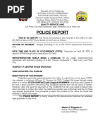 Certificate of Detention | PDF | Social Science | Law