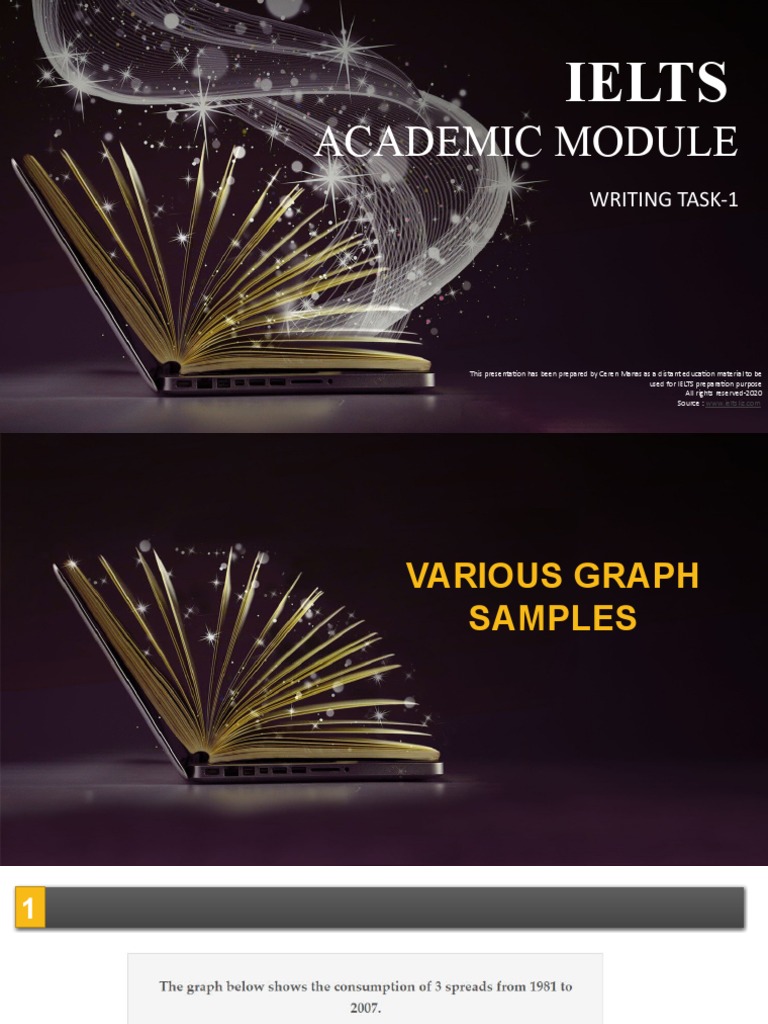 Ielts Academic Writing Task - 1 - Various Examples | PDF