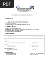 A Detailed Lesson Plan in English 4 | PDF | Lesson Plan | Noun