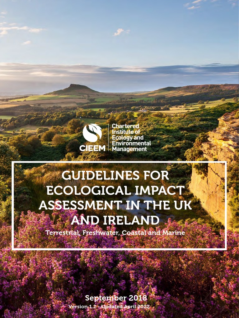 ECIA Guidelines 2018 Terrestrial Freshwater Coastal and Marine V1.2 ...