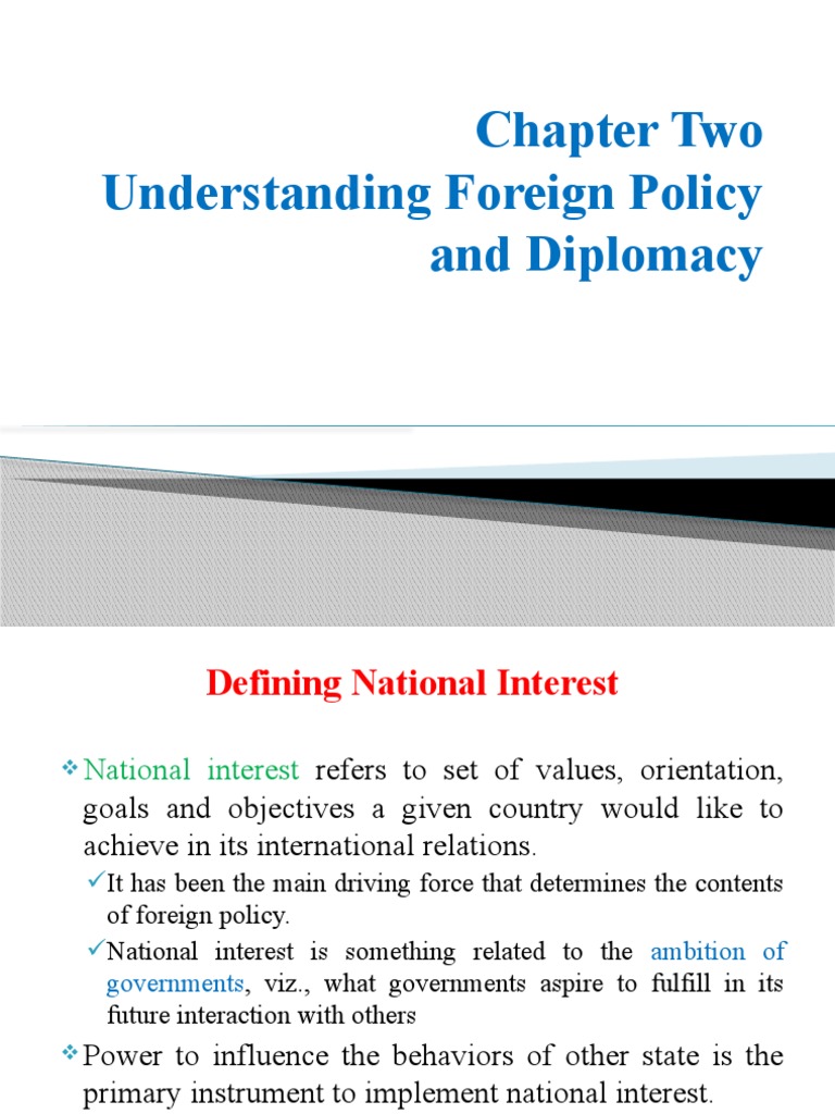 Global Trend Chapter 2 | PDF | Ethiopia | Diplomacy