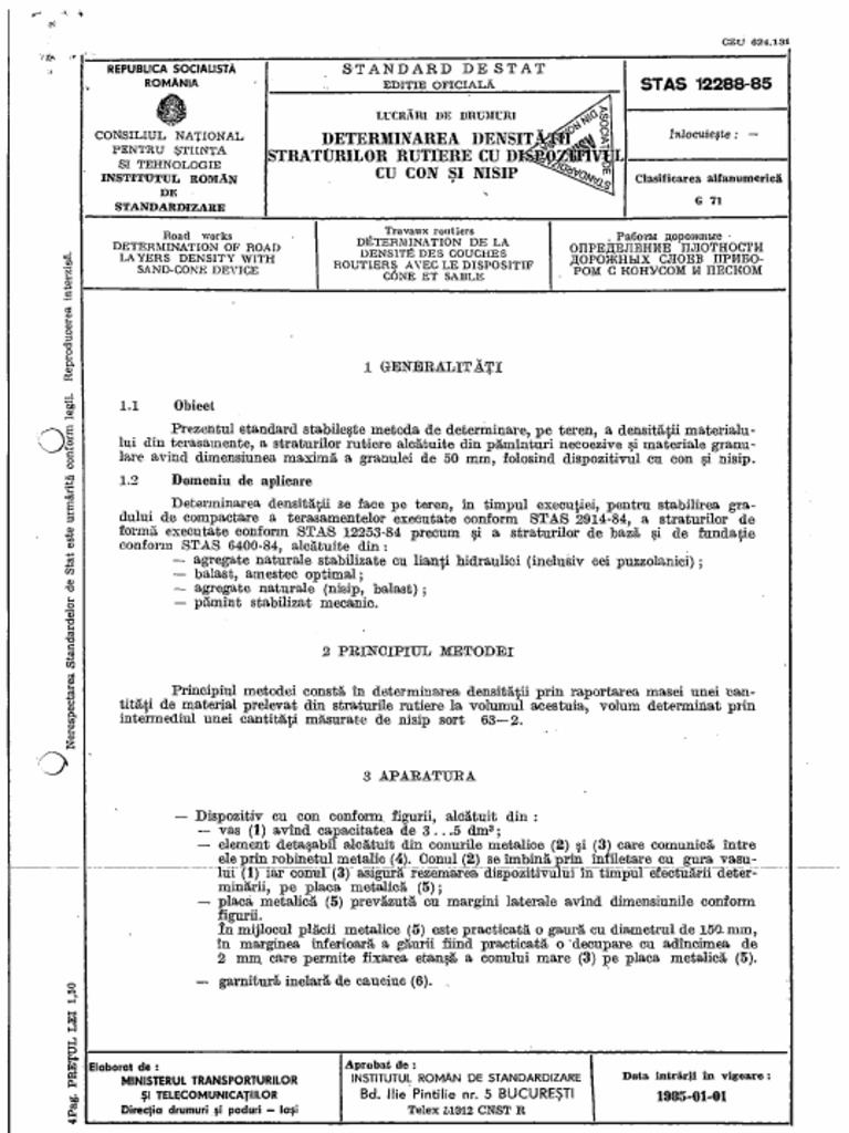 Stas 12288-1985 | PDF