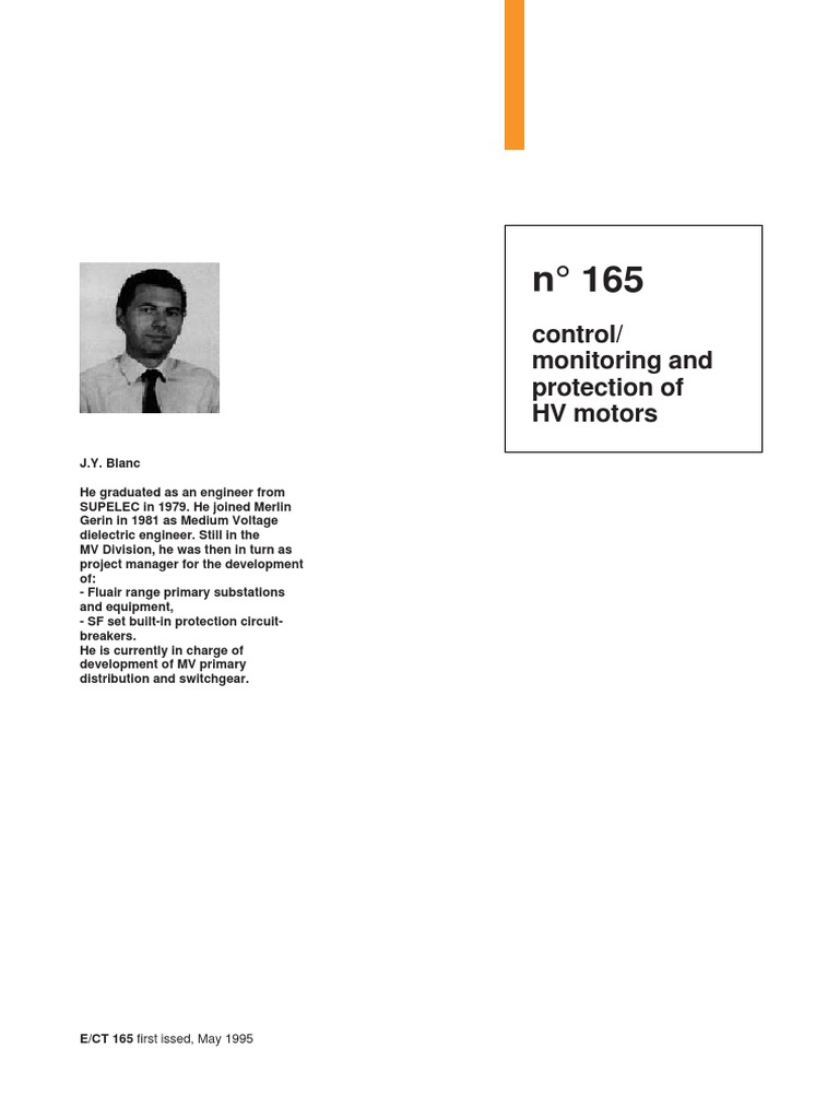 Control-Monitoring and Protection of HV Motors | PDF | Power Inverter ...