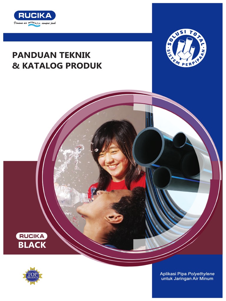 Katalog Pipa HDPE RUCIKA untuk Air Minum | PDF