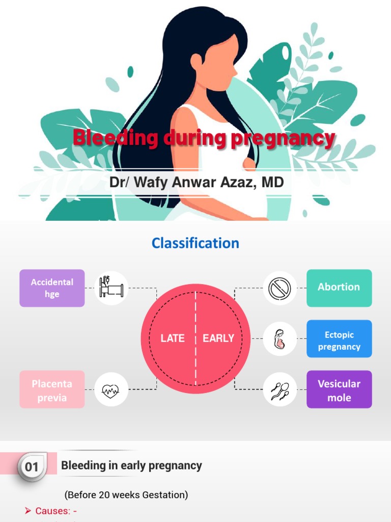 Pregnancy Bleeding Causes and Management | PDF | Miscarriage | Pregnancy