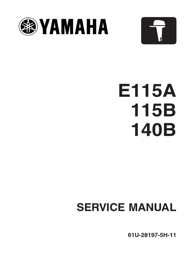 Yamaha f115 | PDF | Bearing (Mechanical) | Propeller