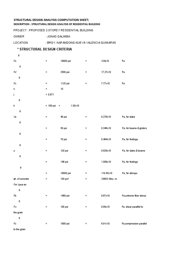 Structural Analysis 1 MS WORD | Download Free PDF | Building ...