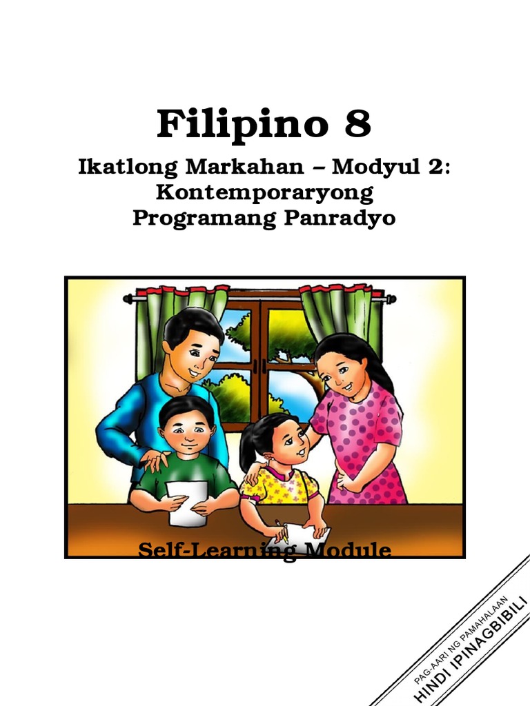 Filipino 8 SLMs 3rd Quarter Module 2 | PDF