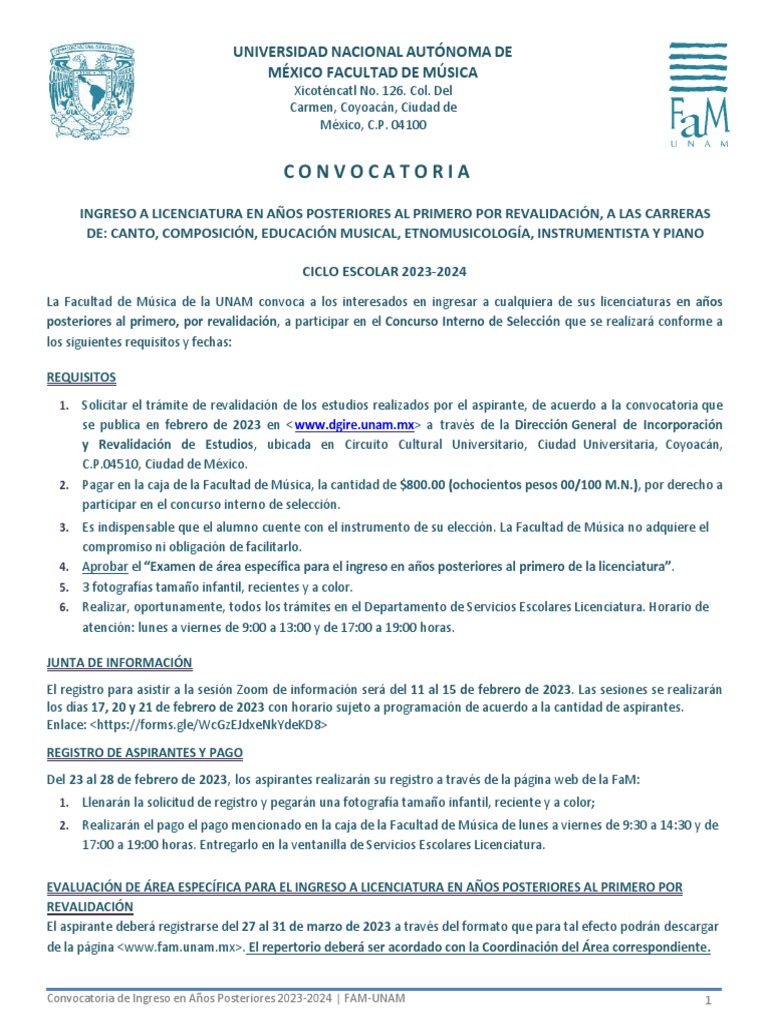 CIAP 2023 2024 Web | PDF | México