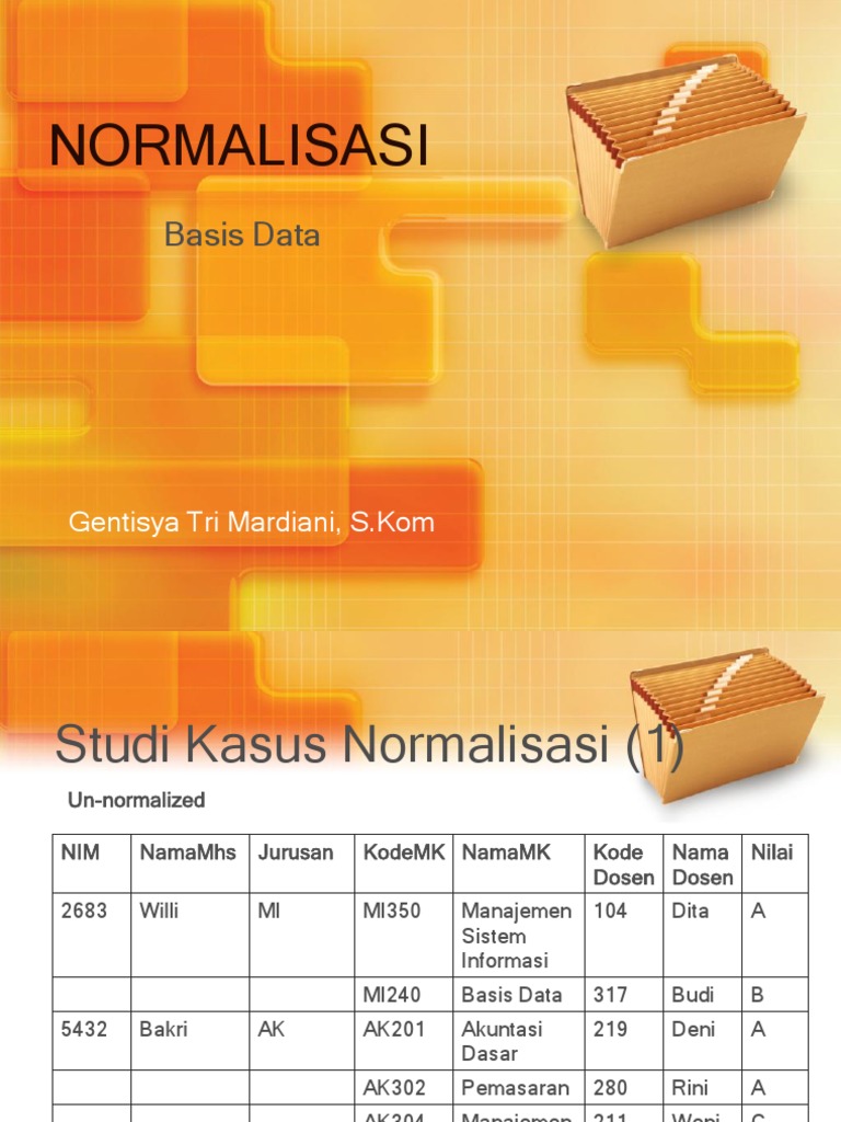 Penerapan Normalisasi | PDF