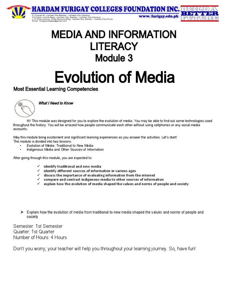 MIL Week 3 | PDF | Information Age | Telegraphy