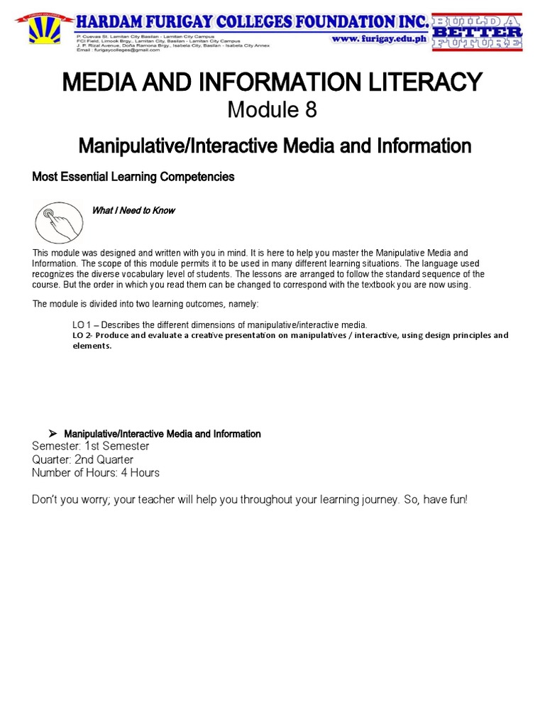 MIL Week 8 | PDF | Interactive Media | Media (Communication)