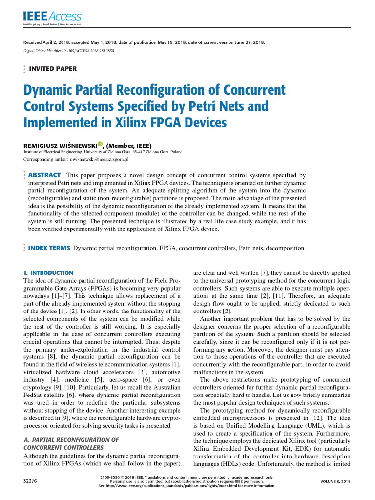 Wisniewski 18 | PDF | Field Programmable Gate Array | Hardware Description Language