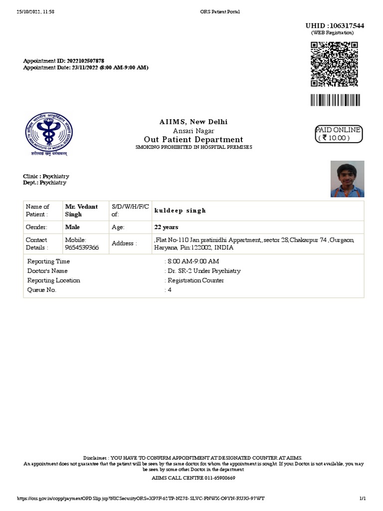 ORS Patient Portal | PDF | Service Industries | Public Services