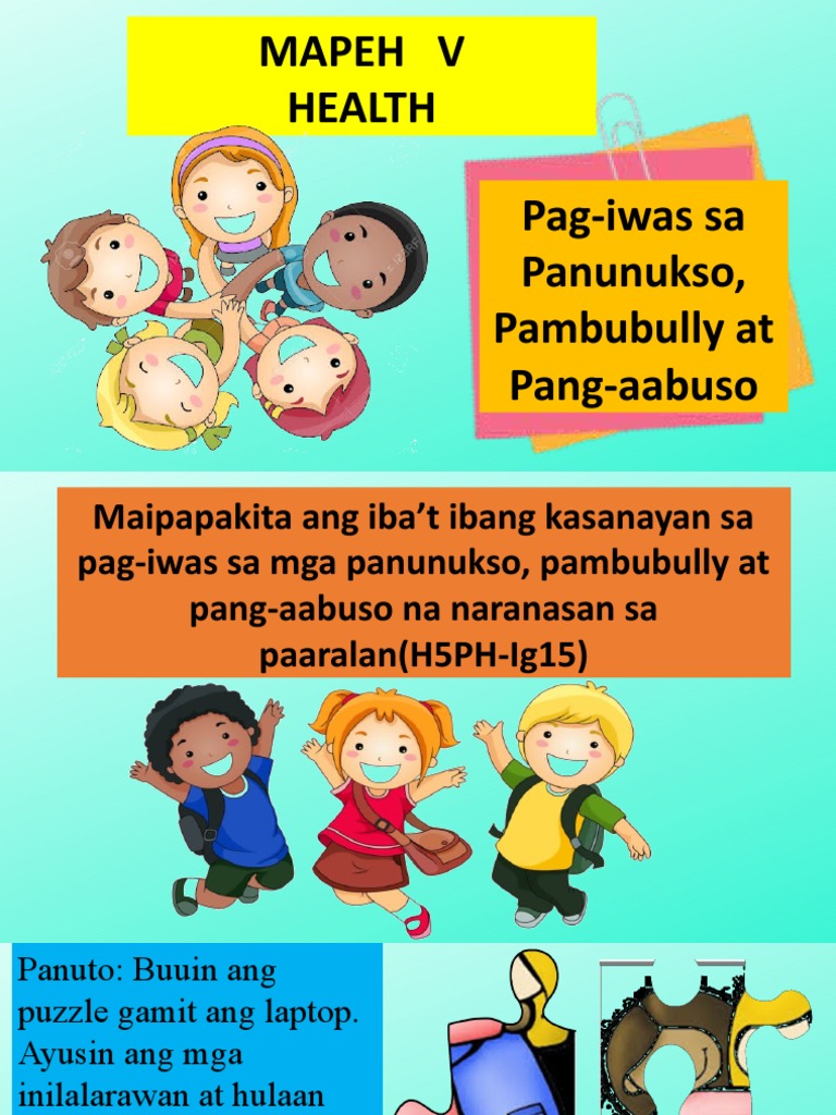 Demo - Maam Analyn - Kasanayan Sa Pag Iwas Sa Pagbubullyetc | PDF