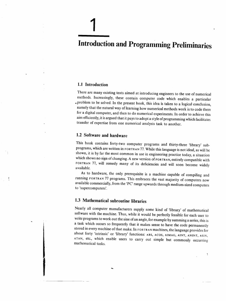 Bab-1 Introduction and Programming Preliminaries | PDF | Numerical ... Bab-1 Introduction and Programming Preliminaries | PDF | Numerical ...