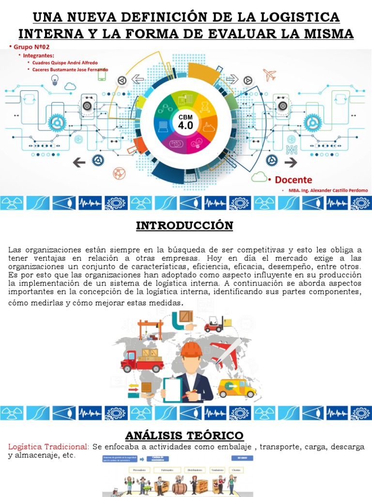 Una Nueva Definición de La Logística Interna y Forma de Evaluar La ...