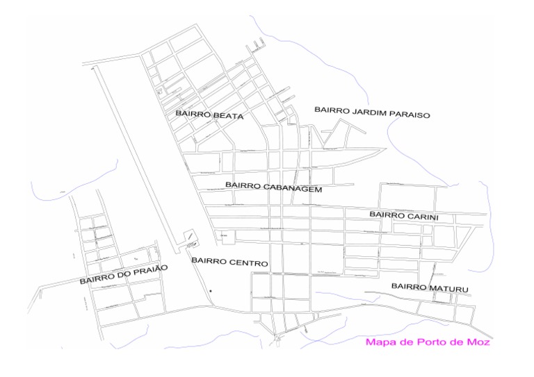 Mapa - Porto de Moz | PDF