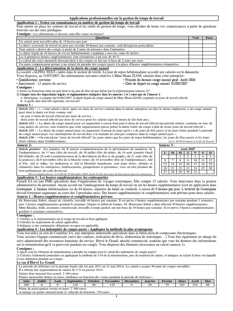 4 Applications Professionnelles Sur La Gestion Du Temps de Travail ...