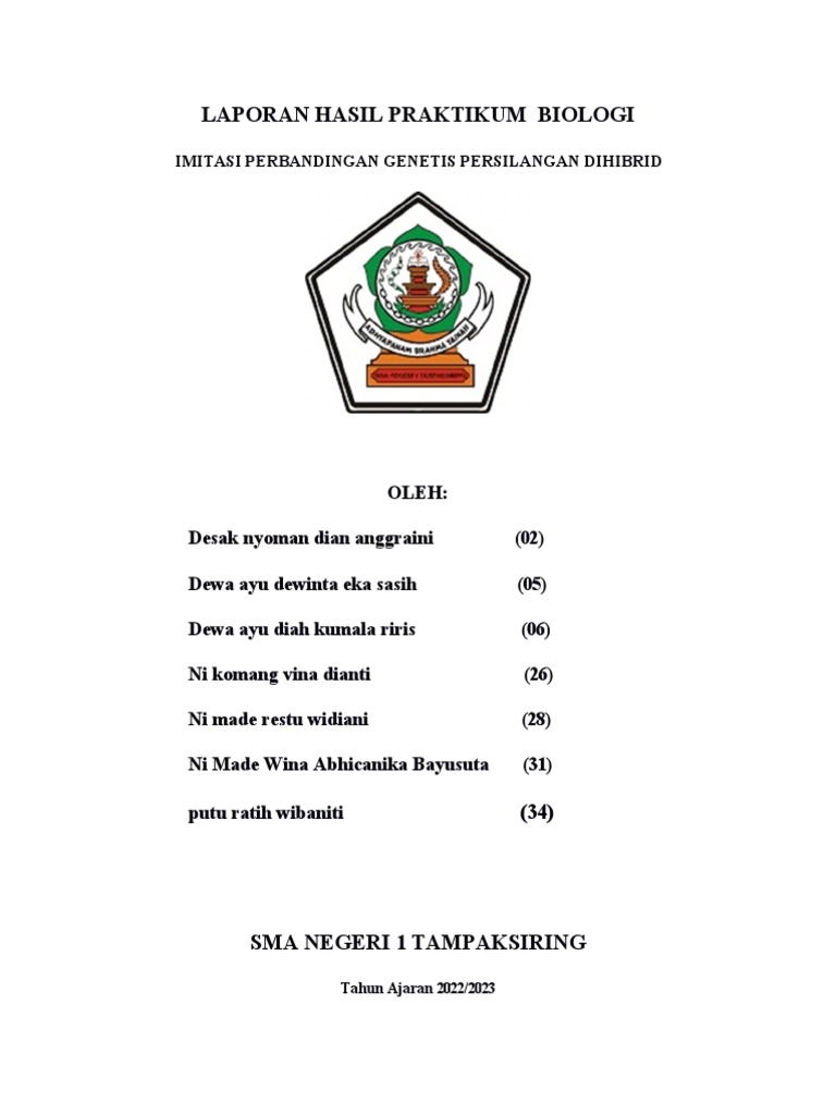 Analisis Persilangan Dihibrida Genetik | PDF | Sains & Matematika