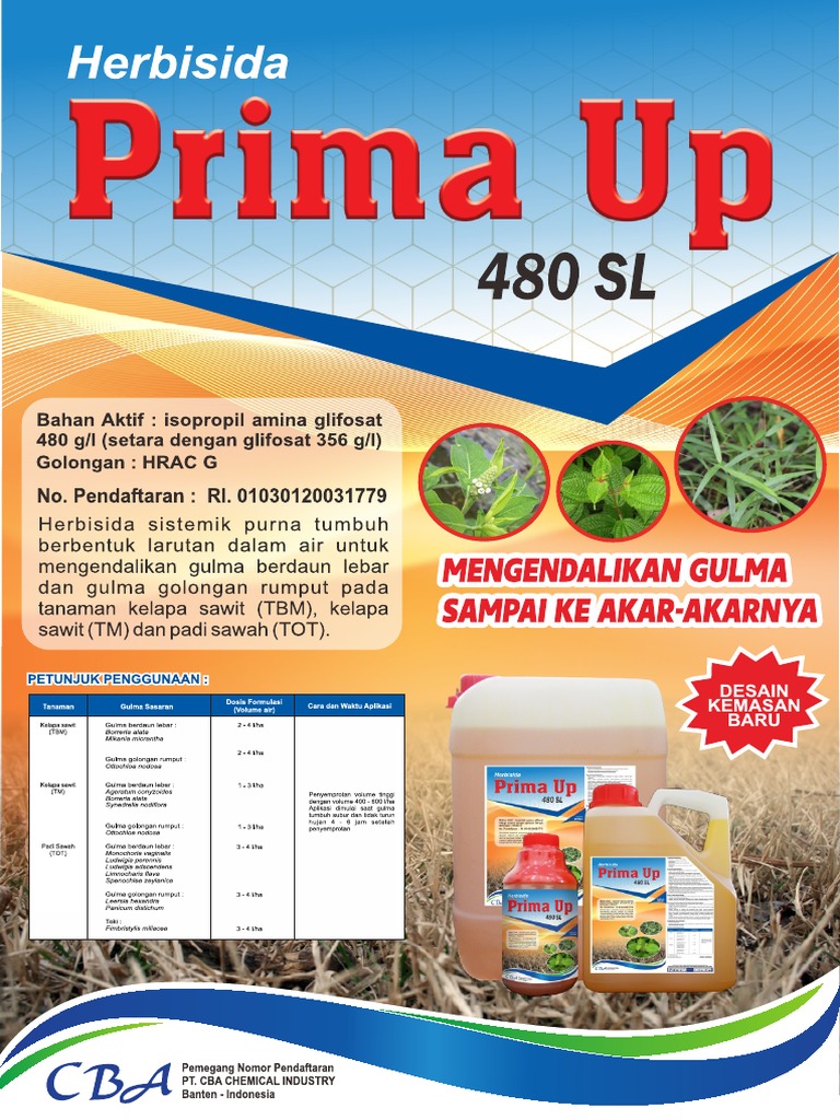 Prima Up 480 SL | PDF