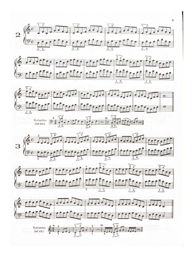 Exercices Piano | PDF