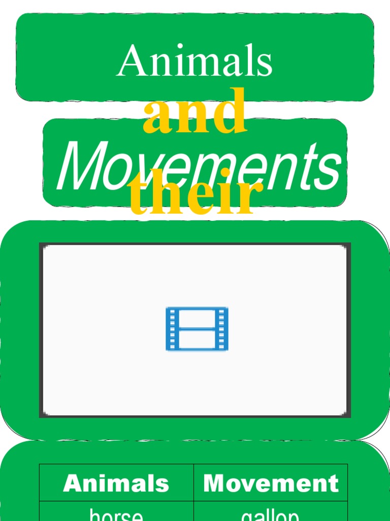 Action Verbs (Animals) | PDF