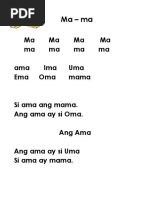 Aralin 1-3 Marungko Approach | PDF