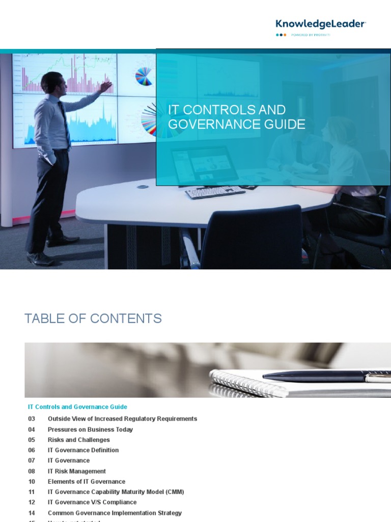 IT Controls and Governance Guide | PDF | Governance | Strategic Management