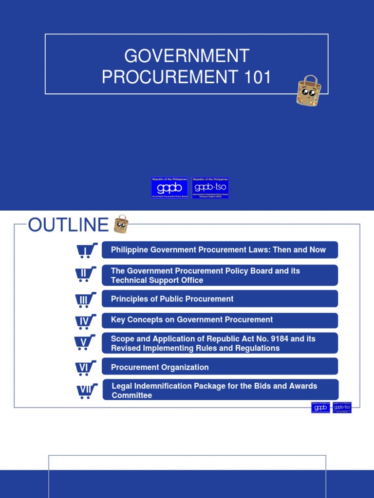02 Government Procurement 101 Key Features of GPRA and Procurement ... 02 Government Procurement 101 Key Features of GPRA and Procurement ...