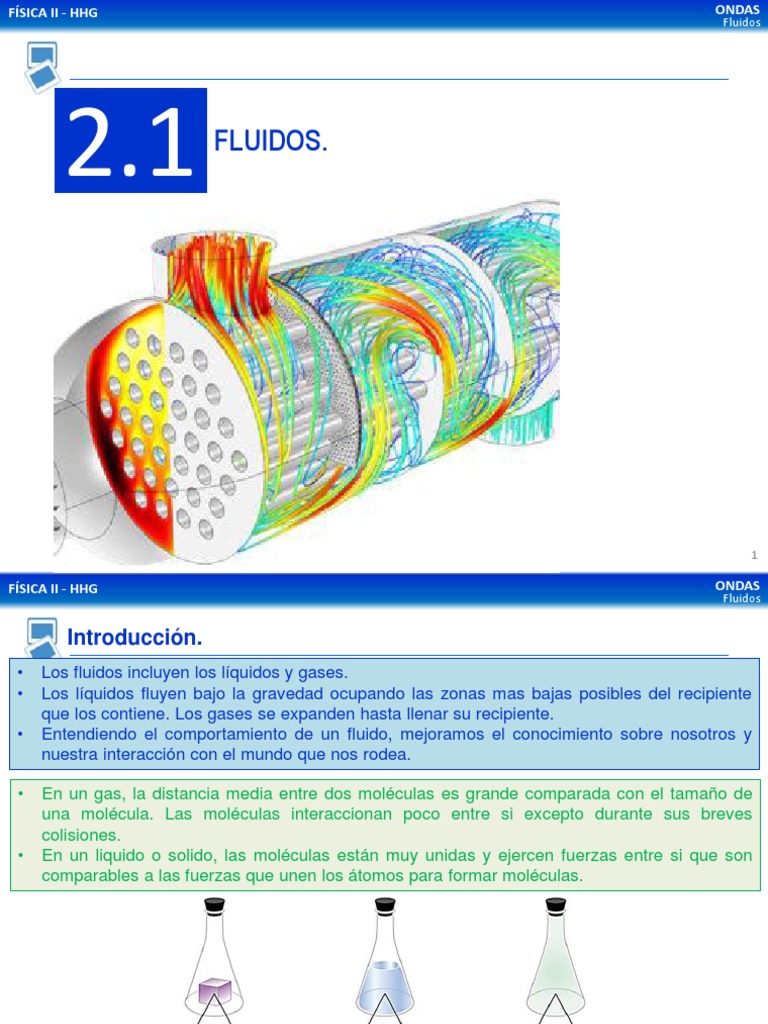 Tema13 Fluidos Teoria - Resumen | PDF | Presión | Densidad