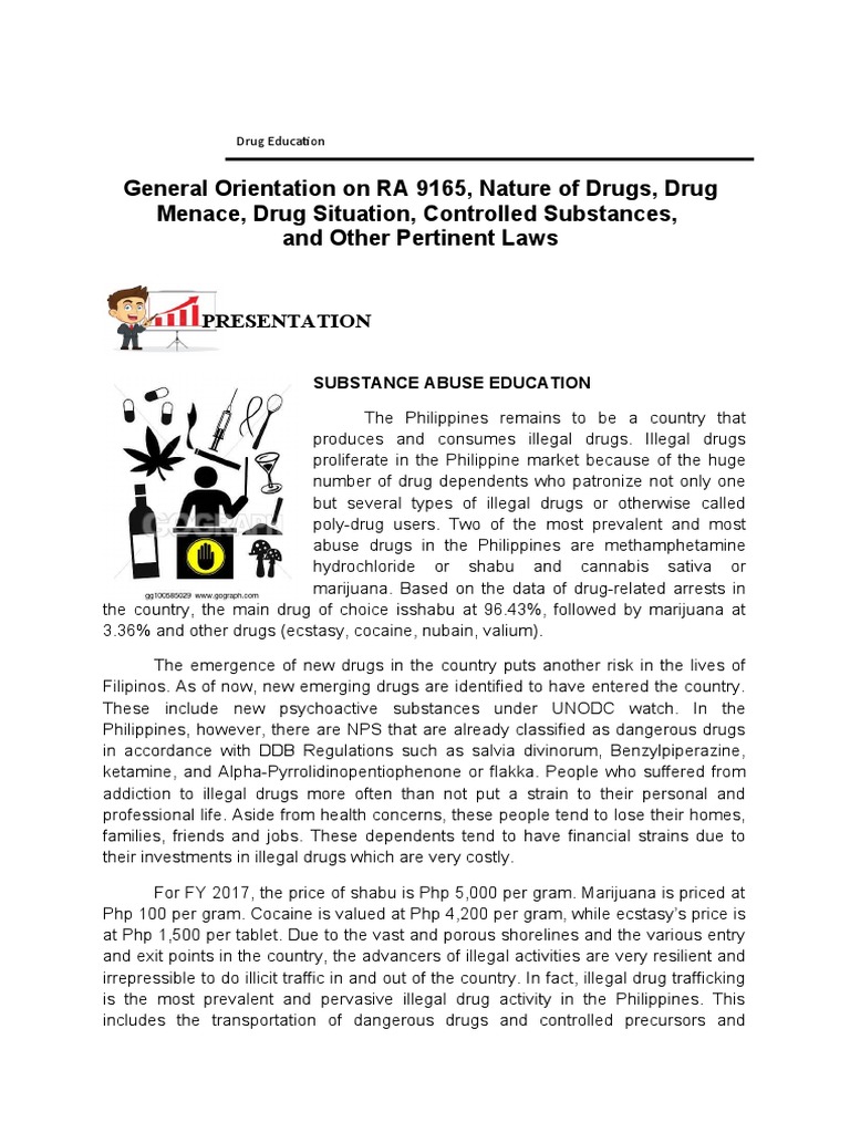 Drug Education | PDF | Substance Abuse | Substance Use Disorder