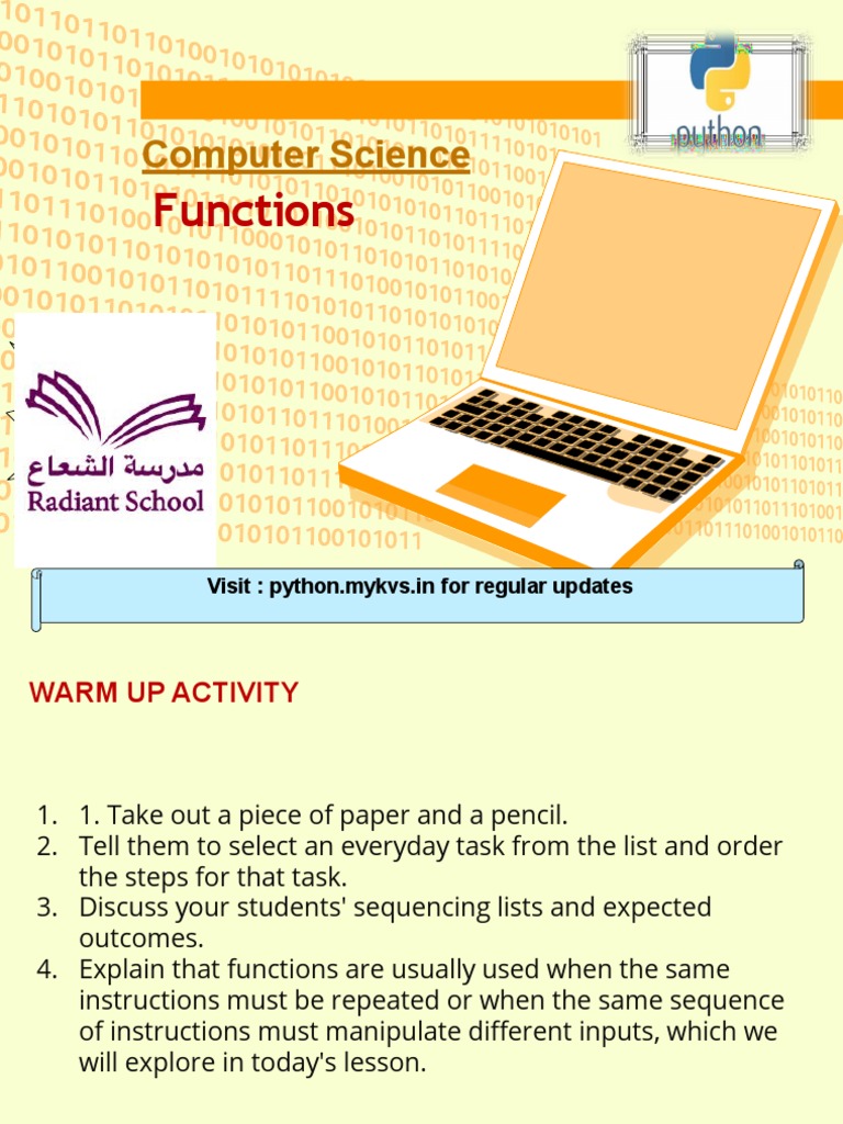 Functions Python Pdf Parameter Computer Programming Anonymous Function 