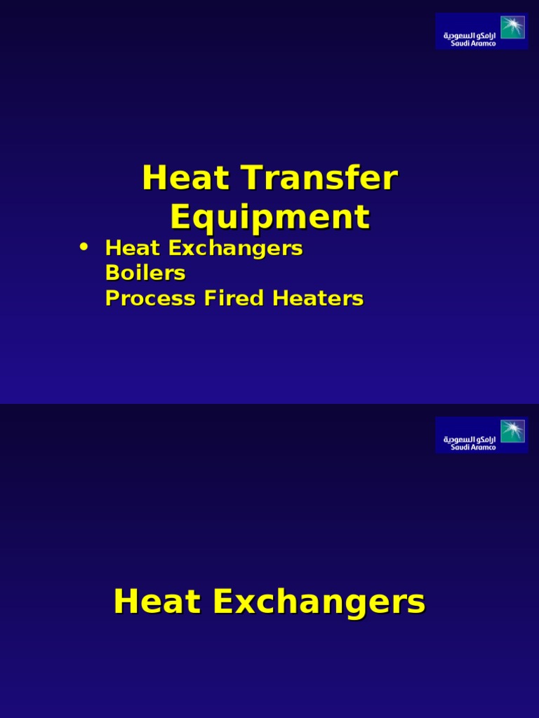 Heat Transfer Equipment | PDF | Heat Exchanger | Furnace