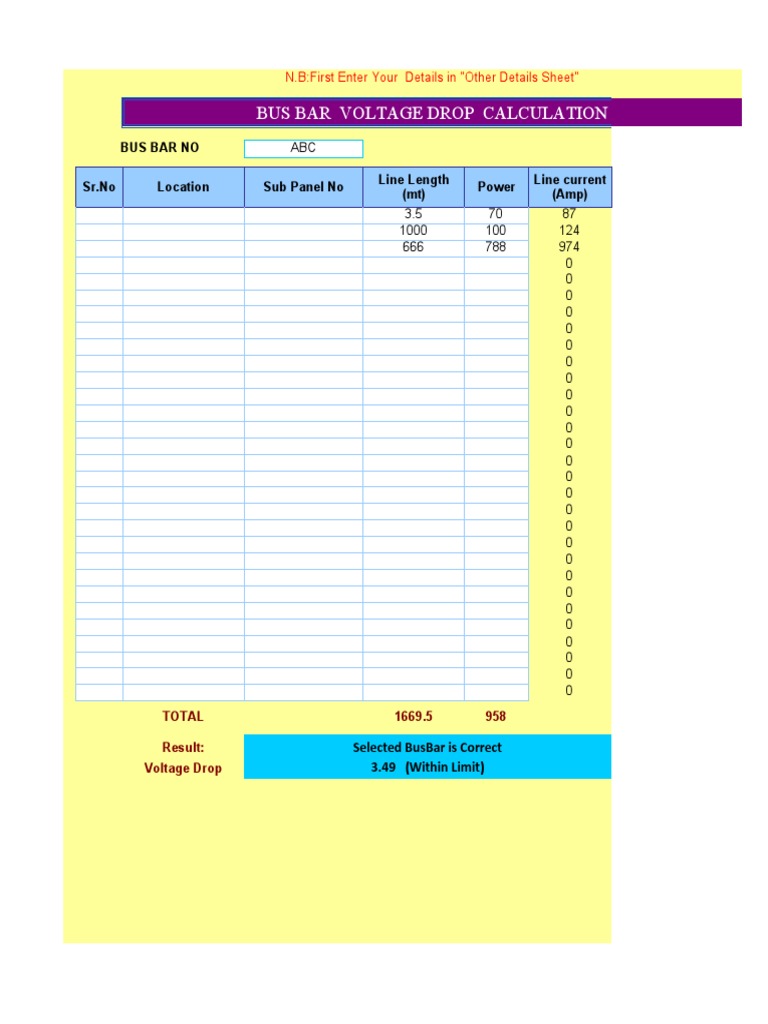Busbar-Size-calculation-22-8-12 | PDF | Electrical Components ...