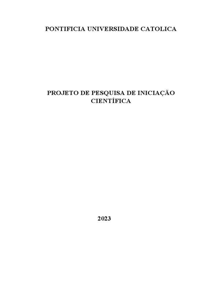 Projeto de Ic Final | PDF | Brasil | Economia
