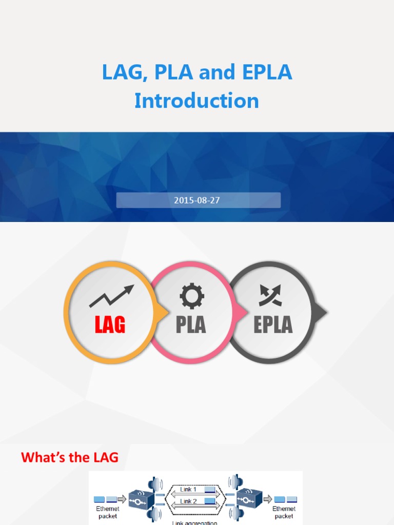 Huawei Rtn900 Lag-Pla-Epla v3.0 | PDF | Ethernet | Networking Standards