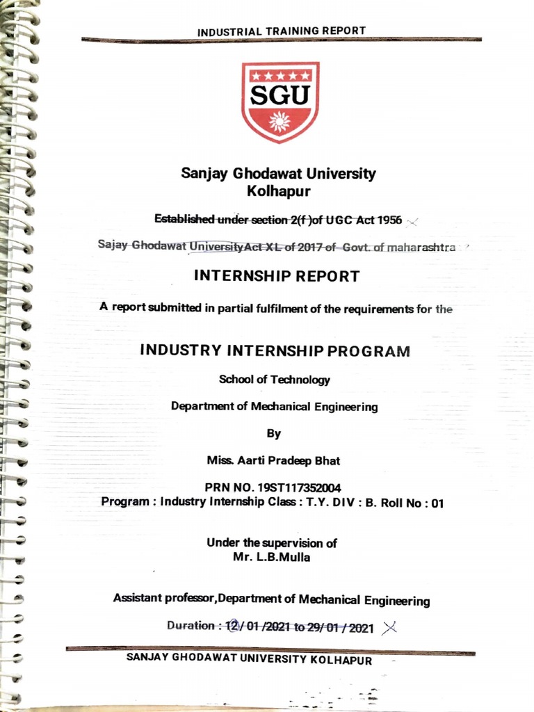 Industrial Report Format | Download Free PDF | Packaging And Labeling | Secondary Sector Of The ...