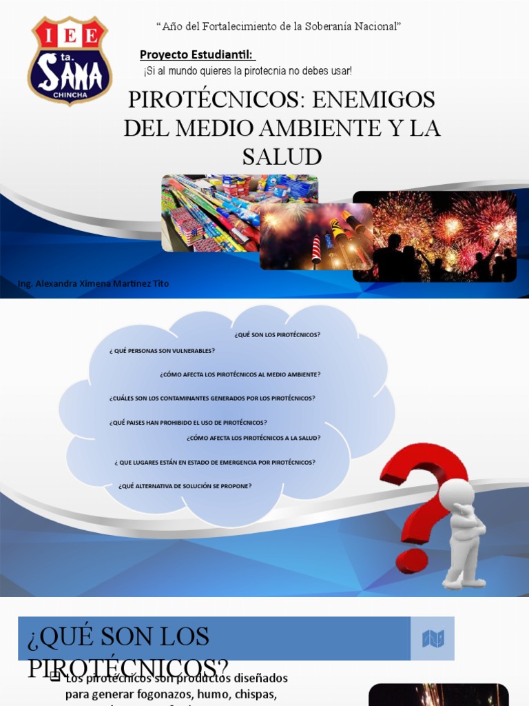 Charla pirotecnia | PDF | Pirotécnica