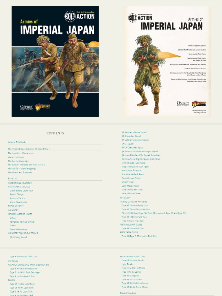 Bolt Action 005 Armies of Imperial Japan - Compress | PDF
