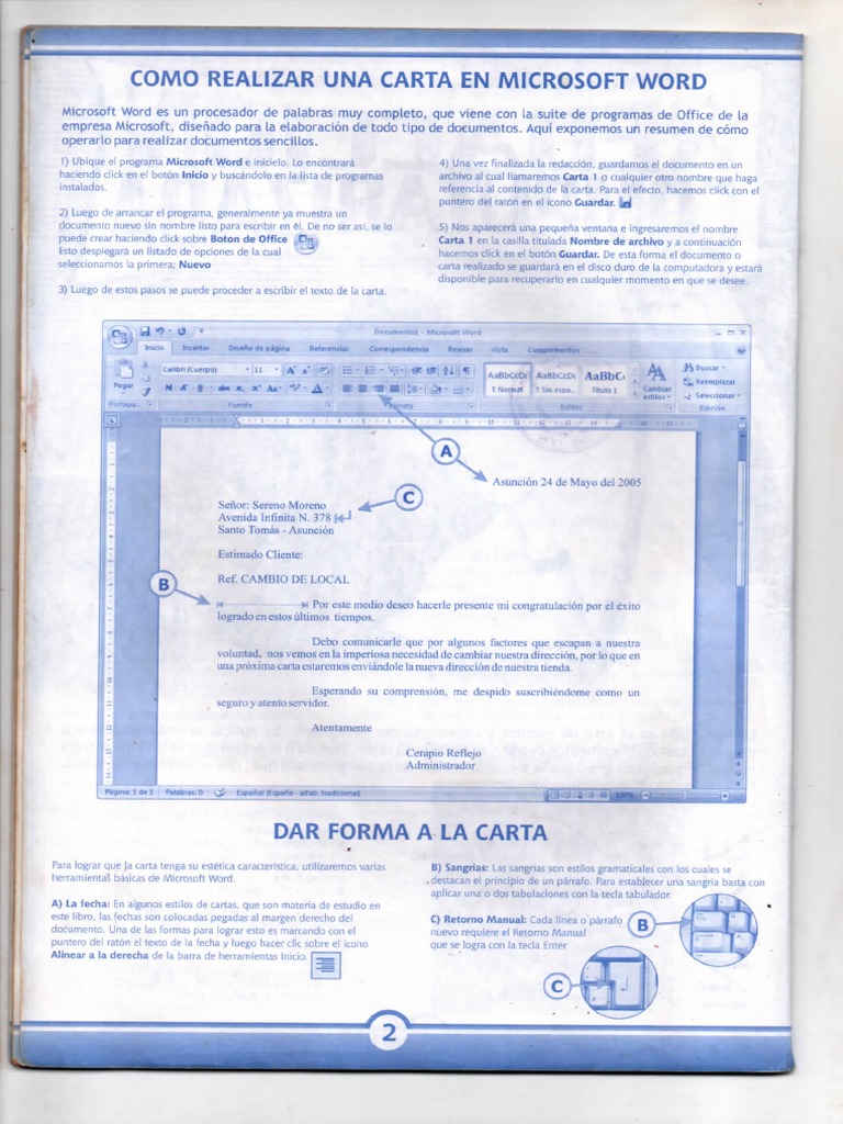 CARTA 1 | PDF | Microsoft Office | Microsoft Word