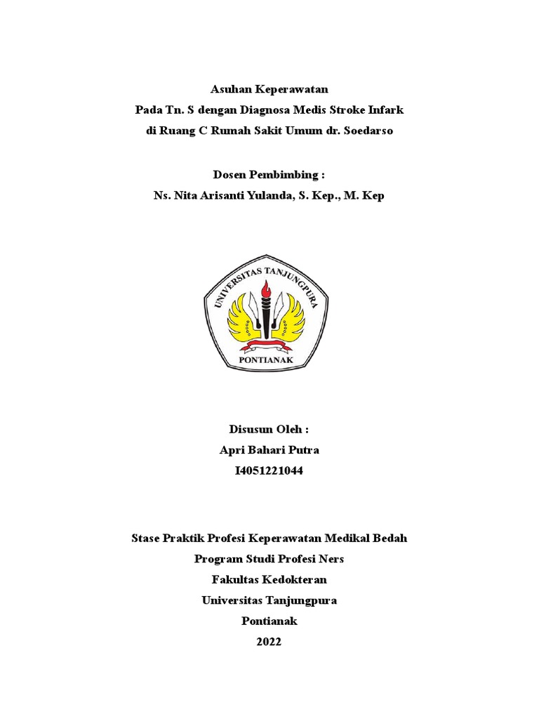 Asuhan Keperawatan Stroke Infark Tn. S | PDF