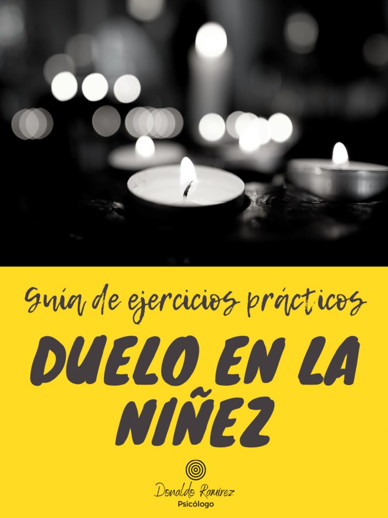 Guía de actividades duelo infantil | PDF | Dolor | Infancia
