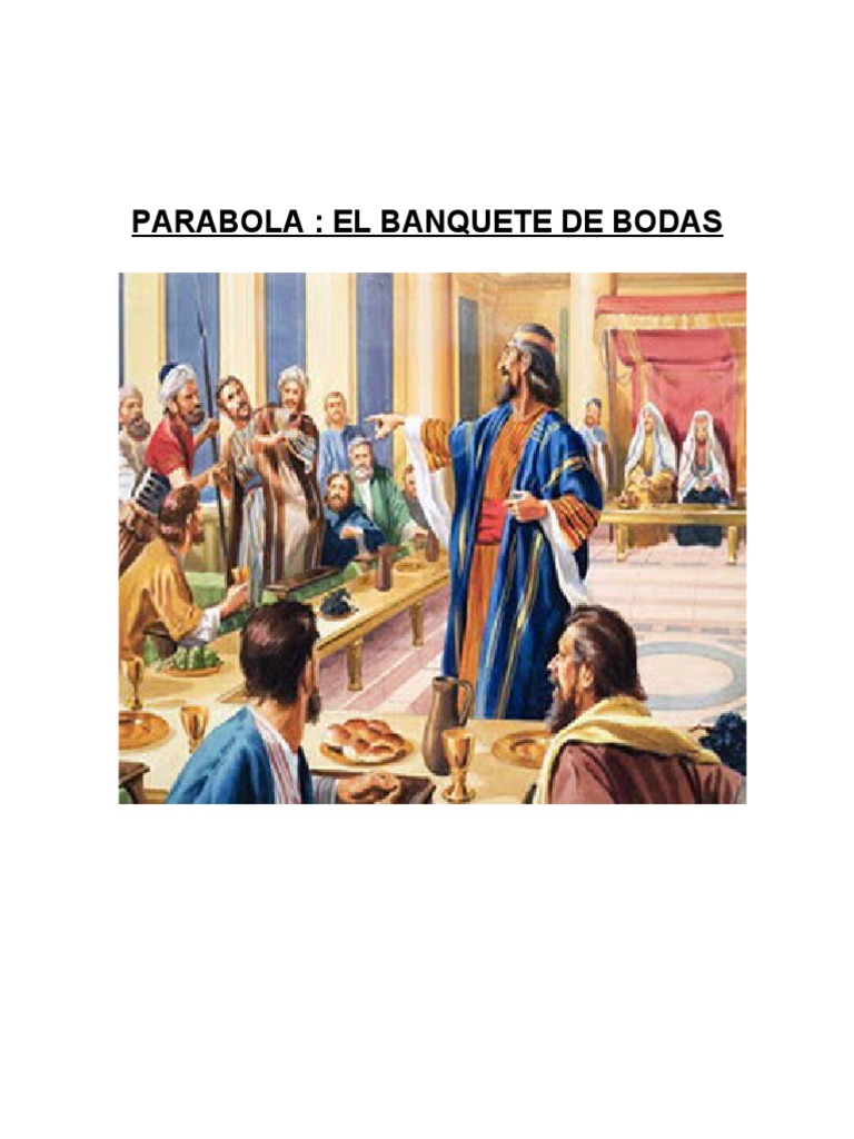 PARABOLA Banquete de Bodas 2 | PDF | Jesús | Parábolas de Jesús