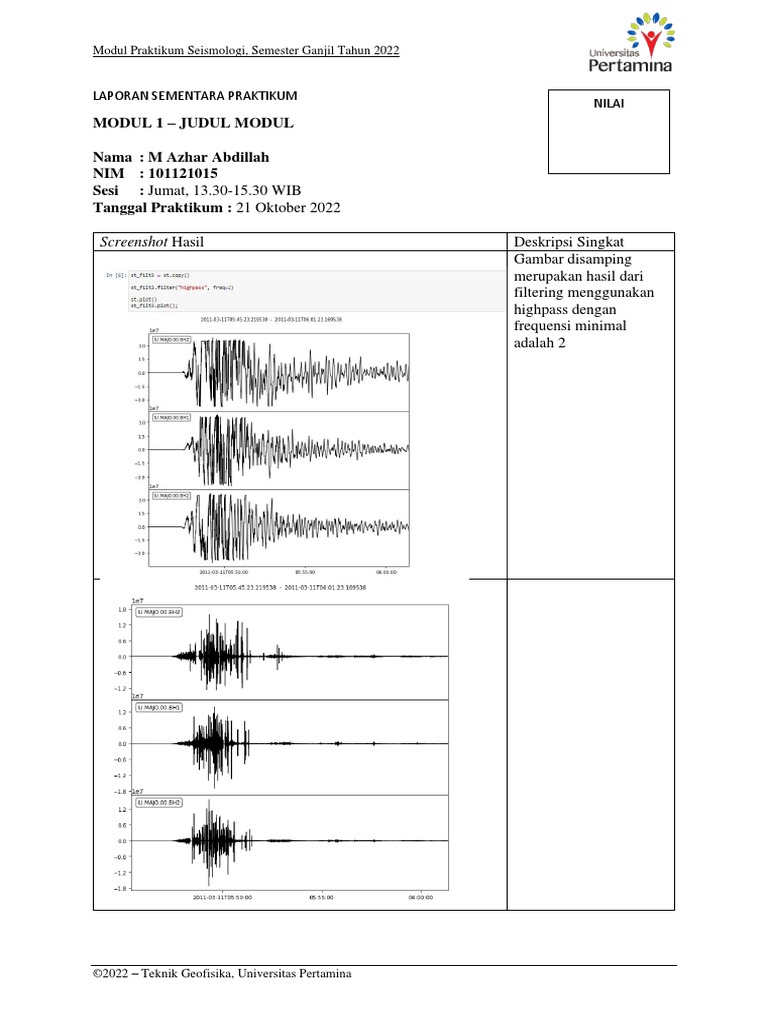 LS1 - 101121015 - M Azhar Abdillah | PDF