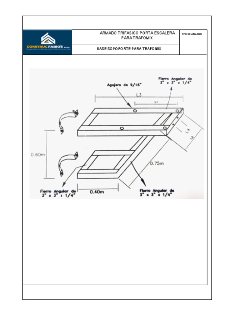 Base Soporte para Trafomix | PDF