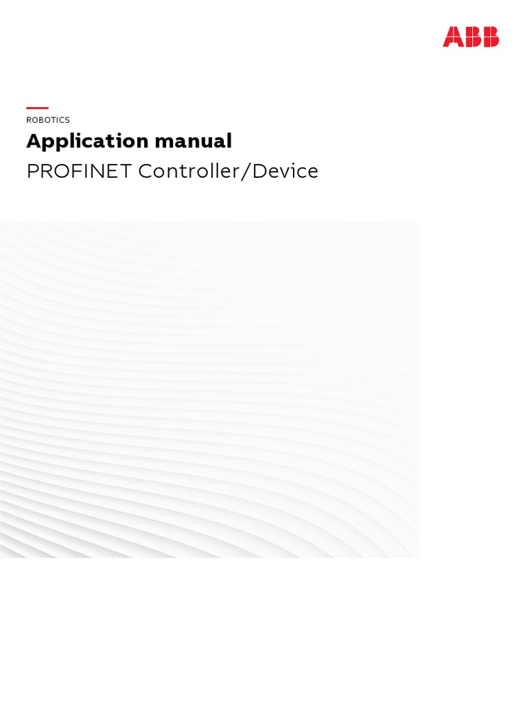 ROBOTICS. Application Manual PROFINET Controller - Device | PDF | Computer Network | Data ...